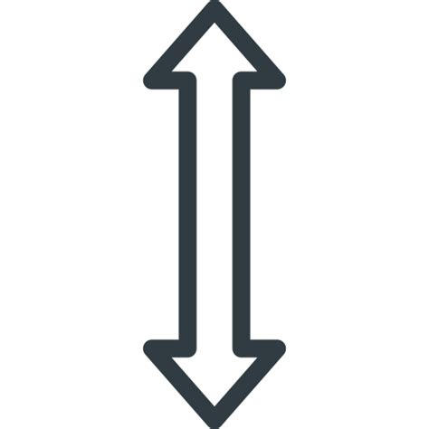 Cursor Mouse Move Pointer Scale Vertical Icon