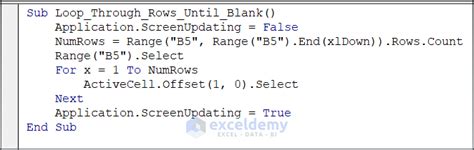 Excel Vba To Use For Loop With Two Variables Exceldemy