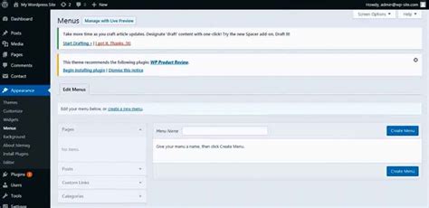 wordpress basics how to create a website in wordpress easily and
