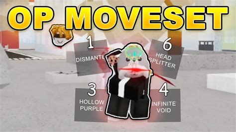New Op Moveset Vs 5 Players In Jujutsu Shenanigans Youtube