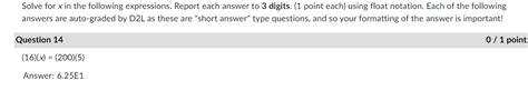Help With Float Notation Raskmath