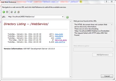 asp dicas avançadas web service 3 5