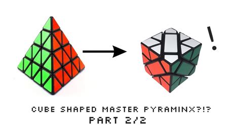 how to turn a master pyraminx into a cube complete build guild part 2 2 youtube