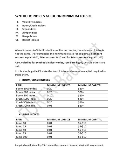 synthetic indices guide on minimum lotsize pdf volatility finance
