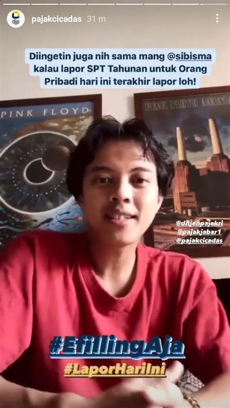 Bisma Kharisma Yuk Buruan Lapor Spt Hari Ini Terakhir Direktorat Jenderal Pajak