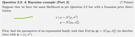 Solved Question A Bayesian Example Part Points Chegg
