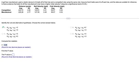 Solved Identify The Null And Alternative Hypotheses Choose Chegg
