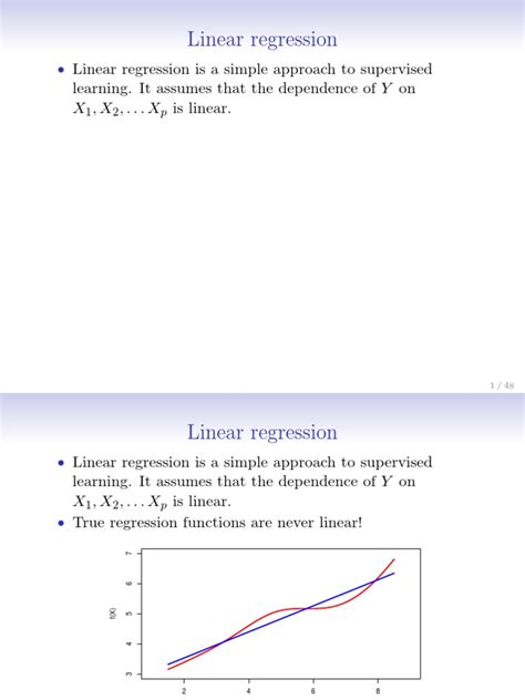 Ch3 Linear Regression Pdf Errors And Residuals Dependent And Independent Variables