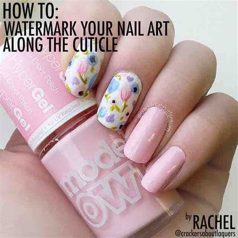 Watermarking Tutorial For Nail Art