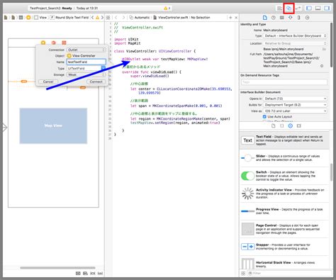 【swift】clgeocoderの使い方。住所を座標に変換してピンを刺す。swift 21、xcode 72 はじはじアプリ体験メモ