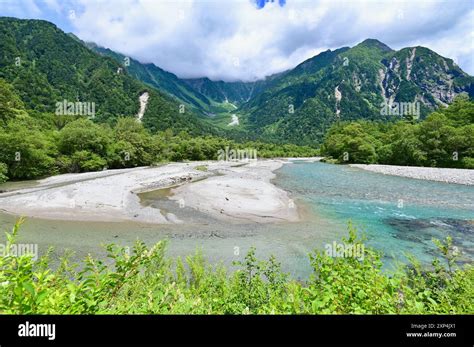 Kamikochi In The Northern Japan Alps Of Nagano Prefecture Japan Stock