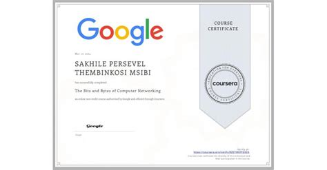 Sakhile Msibi On Linkedin Completion Certificate For The Bits And