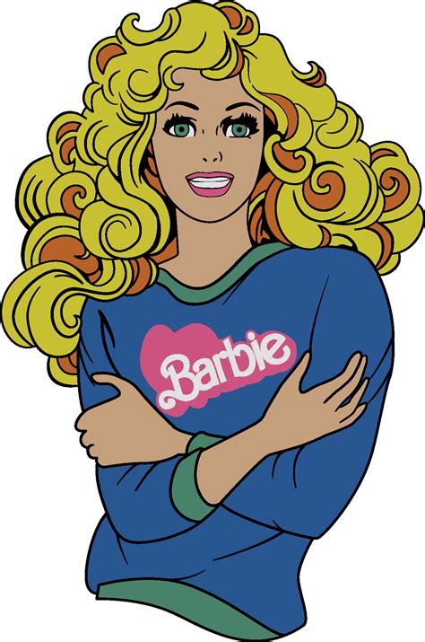 Barbie 1980s Logo In Png Svg Vector Format Free Download
