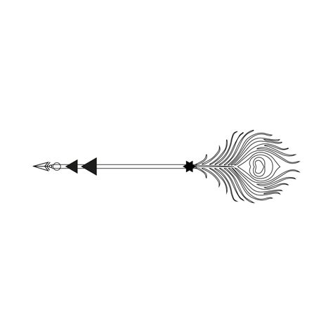 Arrow Tattoo Stencil
