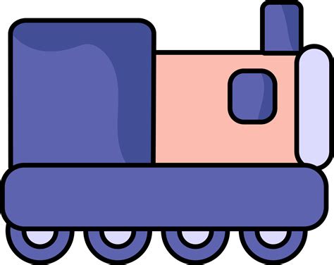Train Engine Icon In Blue And Pink Color 24156116 Vector Art At Vecteezy