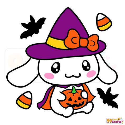 Cinnamoroll Sanrio Halloween Svg Instant Download For Cricut