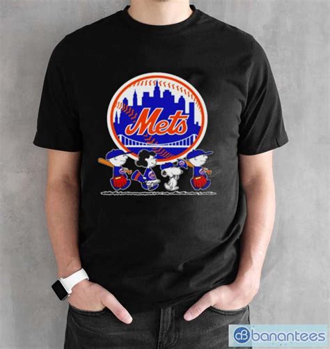 Snoopy And Peanuts New York Mets Shirt Banantees