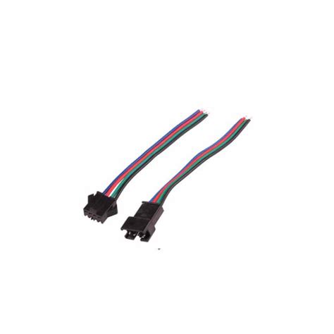 4P RGB SM Cable Connector SEMI LIGHT