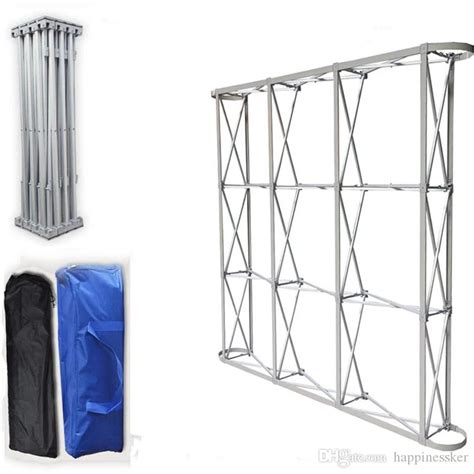 알루미늄 합금 꽃 벽 스탠드 접이식 기둥 프레임 웨딩 배경 배너 전시 디스플레이 스탠드 광고 쇼 랙