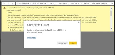 Solved Container Exited Unexpectedly With Code 0x80131904