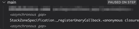 Use Stacktrace Chain For Showing Call Stack · Issue 4308 · Dart Code