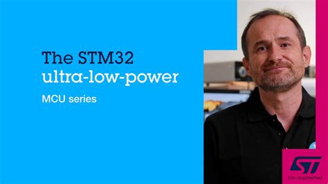 The STM Ultra Low Power MCU Series YouTube