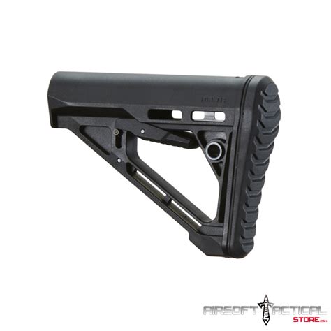 Delta Style Stock For M4 M16 Airsoft Aeg Rifles Color Black By Ranger Armory Airsoft