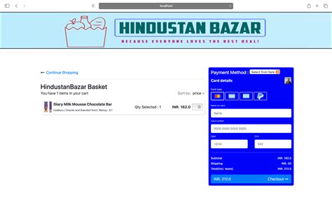 GitHub Sahil Pal HindustanBazarWebApp Online Grocery Website Using Core Spring Framework