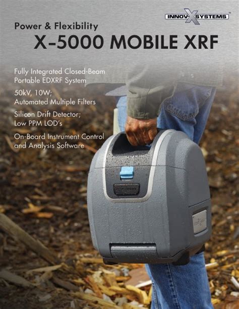 X 5000 Mobile Xrf Power And Flexibility Epsilon Ndt