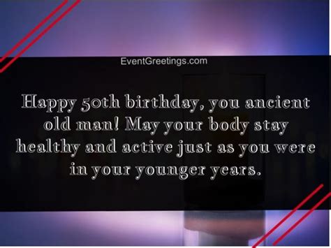 70 Amazing 50th Birthday Wishes And Messages With Love