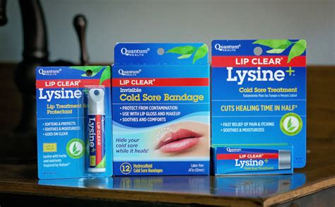 Quantum Health Lip Clear Lysine Cold Sore Treatment Ointment