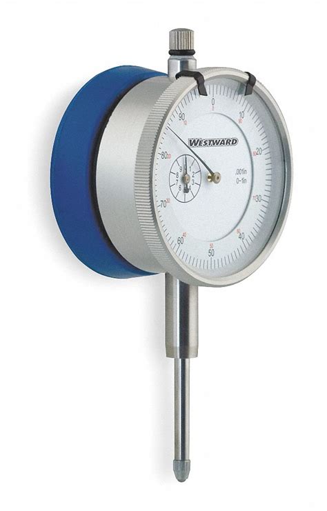 Westward Dial Indicator Lug Back Range 1 In Back Type Lug Reading
