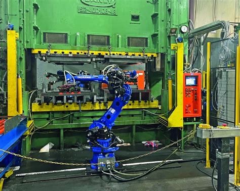 Press Control Retrofit Streamlines Robot Integration Metalforming Magazine Article