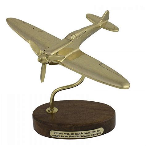 Brass Model Spitfire — The Aviation Society