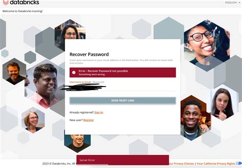 Not Able To Reset The Password Databricks Community 37258