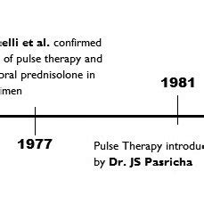 Timeline Showing Milestones In Pulse Therapy Download Scientific Diagram