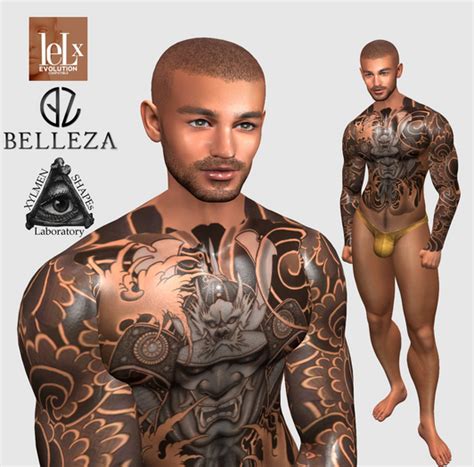 Second Life Marketplace Xsl Newseries Male Shape 22