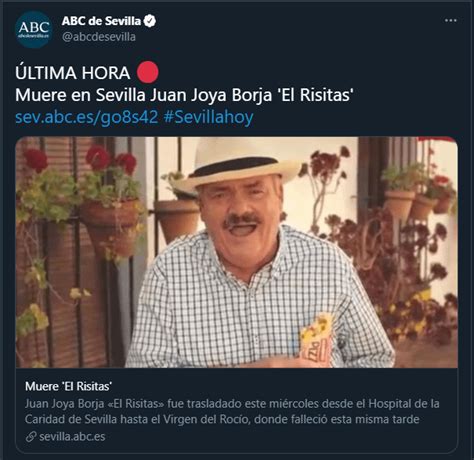 Sad News The Guy El Risitas More Known In The English Community As