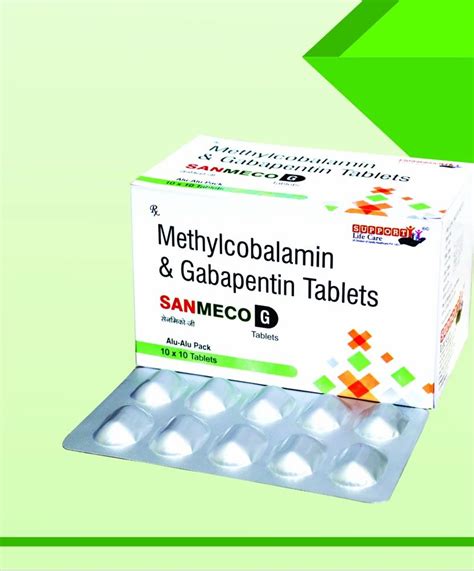 Gabapentin Methylcobalamine Tablet Packaging Type 10x10 At ₹ 1250 Box In Mohali