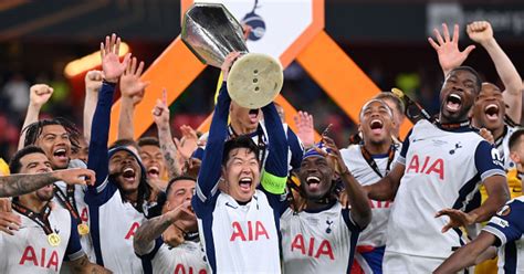 ‘손흥민 우승 유로파 올해의 팀 공개 토트넘 4명