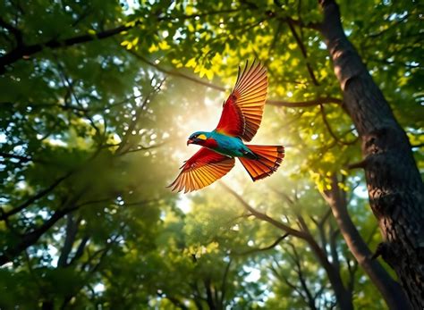 Bird Flight With Tree Images Free Download On Freepik