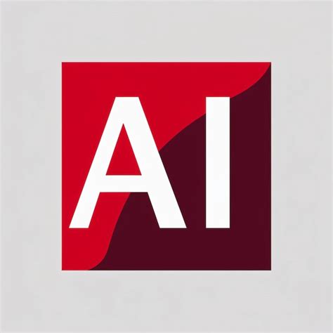 Логотип Adobe Illustrator на белом фоне иконка векторного графического программного обеспечения