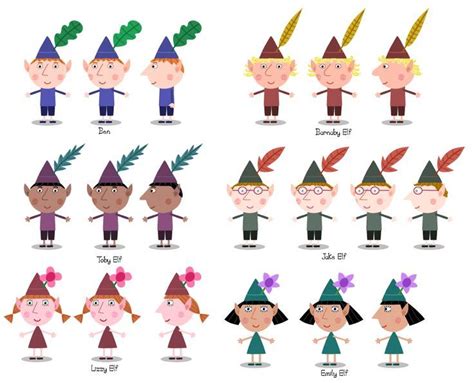 Ben And Holly Ben And Holly Party Ideas Character Printables