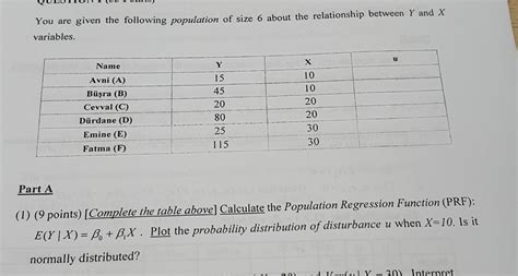 Please Write All Your Answers And Your Calculations