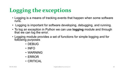 Python Exception Handling Pptx