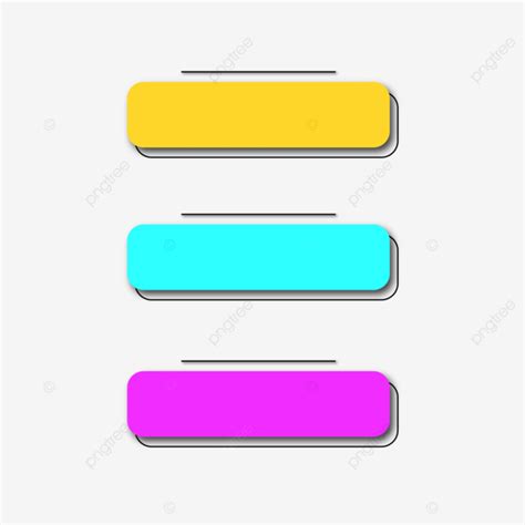 Text Box Vector Color Textbox Vector Illustration PNG And Vector With Transparent Background