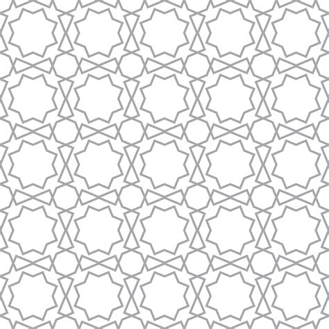 Islamic Pattern Vector Illustration 12988585 Vector Art At Vecteezy