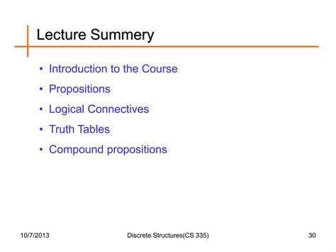 Discrete Structures Lecture 1 Pdf