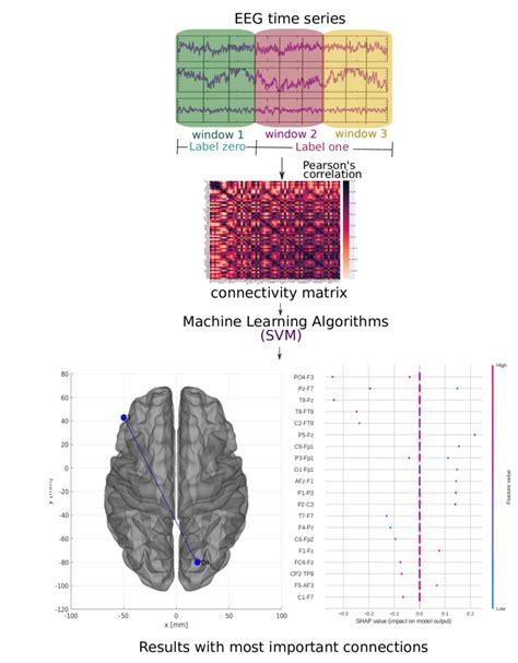 methodology of the subsection iii b using connectivity matrices for