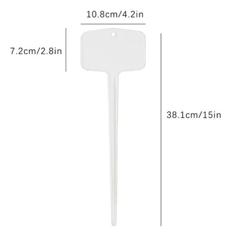 Uma Planta De Etiqueta De Jardinagem Com Inserção De Flores